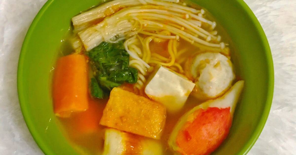 Resep Suki kuah tom yum oleh Martika Kusuma - Cookpad
