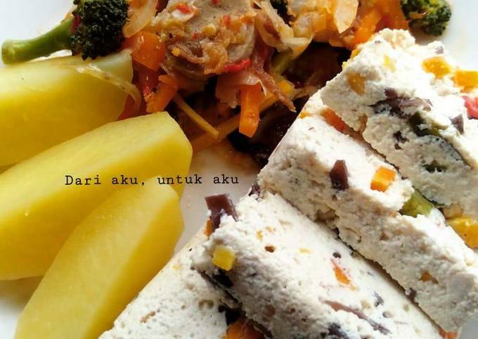 Resep Rolade Tahu Sayur Kukus | Resep Menu Diet #02 oleh Annisa N. A ...
