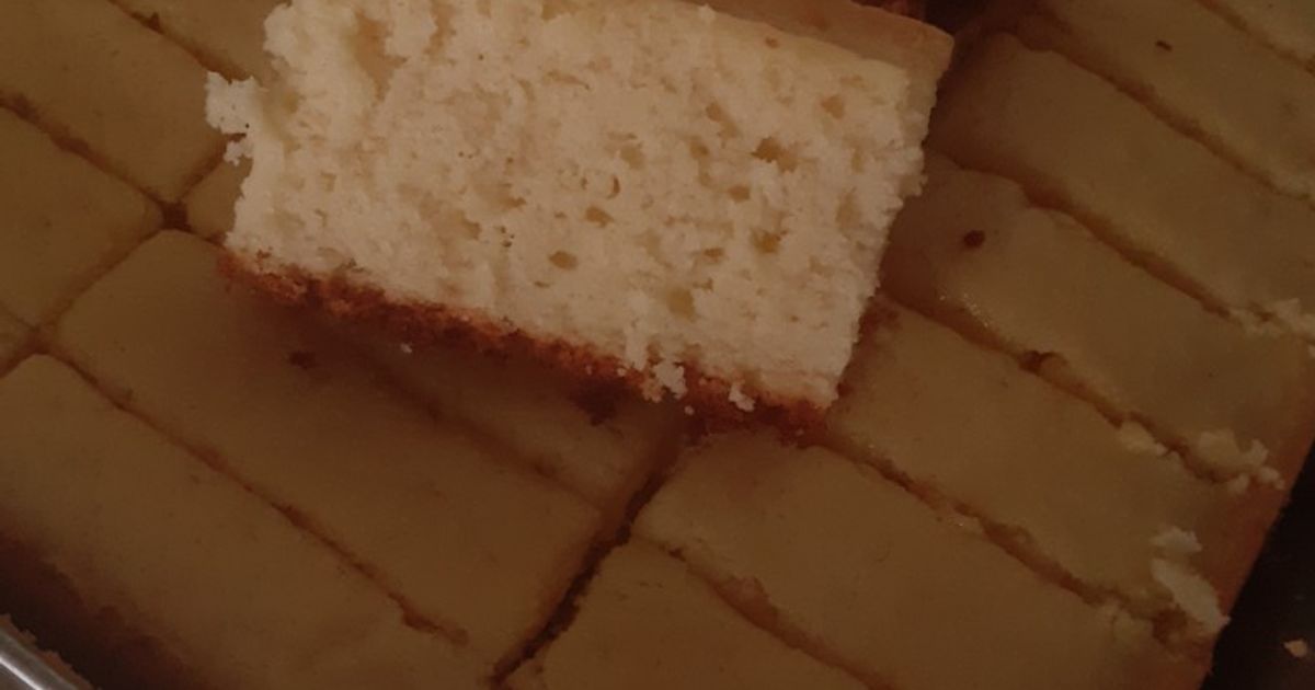 Resep Simple Bluder Cake (Takaran Sendok & Oven Tangkring) oleh Ice ...