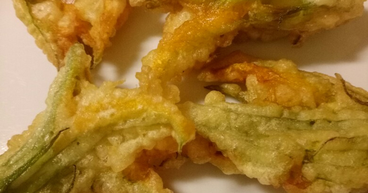 Deep Fried Pumpkin Flowers Recipe by Miss Fluffy's Cooking (Angie's ...