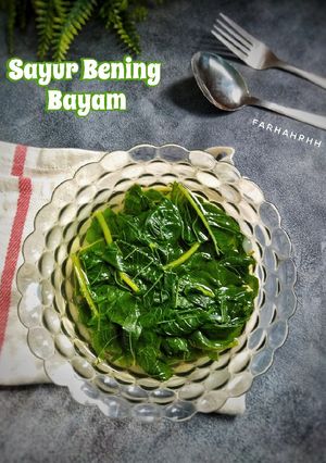 Resep Sayur Bening Bayam Simple oleh Farhah - Cookpad