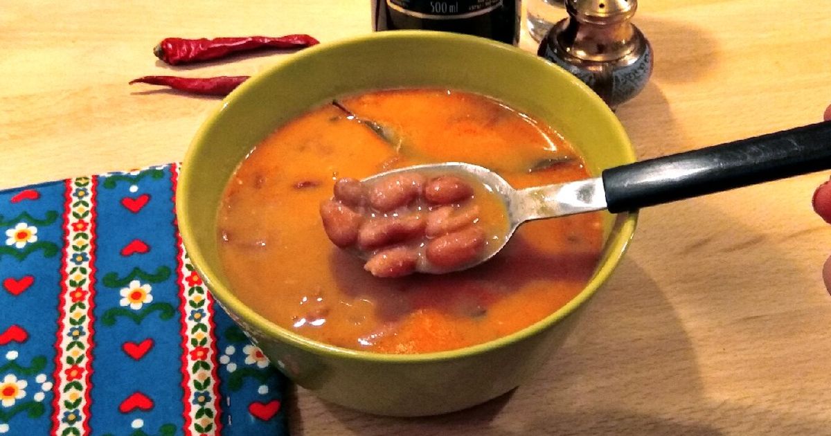 Kolbászos Bableves | WAME123 receptje - Cookpad receptek