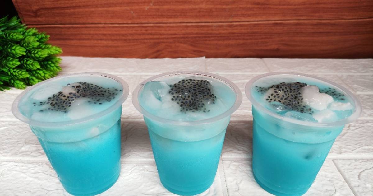 Resep Es jebret / es jelly permen karet oleh Mama Azka Kitchen - Cookpad