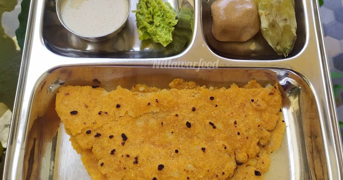 Varai tandul thalipeeth / varai rice thalipith Recipe by Sakshi ...