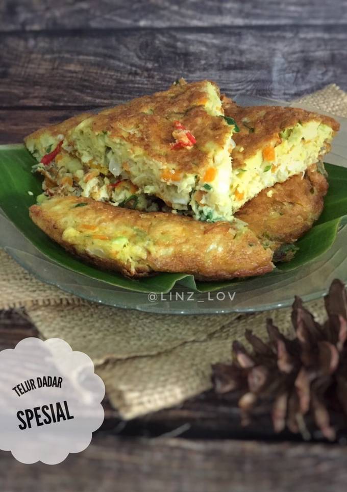 Resep Telur Dadar Spesial - Telur Dadar Tebal - menu simple - Telur ...