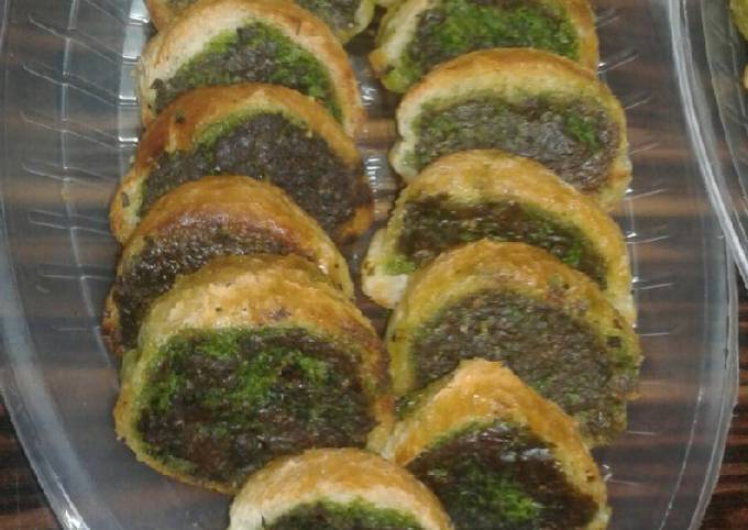 طرز تهیه کوکو سبزی رولتی ساده و خوشمزه توسط Mahshad کوکپد