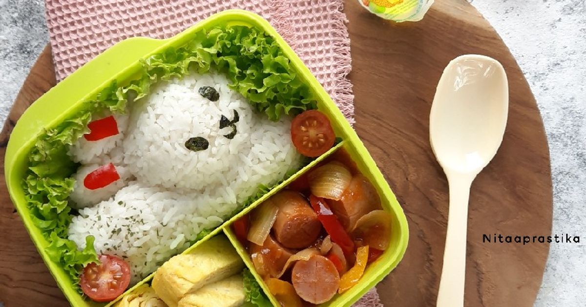 Resep Bento Sosis Asam Manis oleh Bian's Kitchen - Cookpad