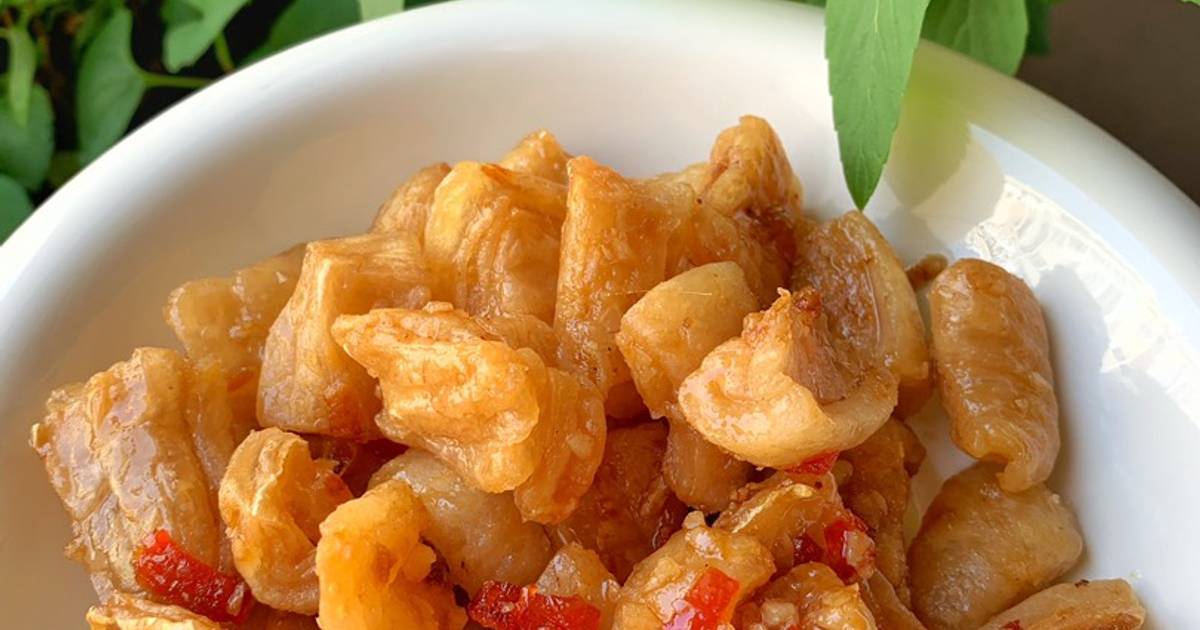 Cách Làm Món Tóp Mỡ Mắm Tỏi Ớt NCKD của Bòn Bon - Cookpad
