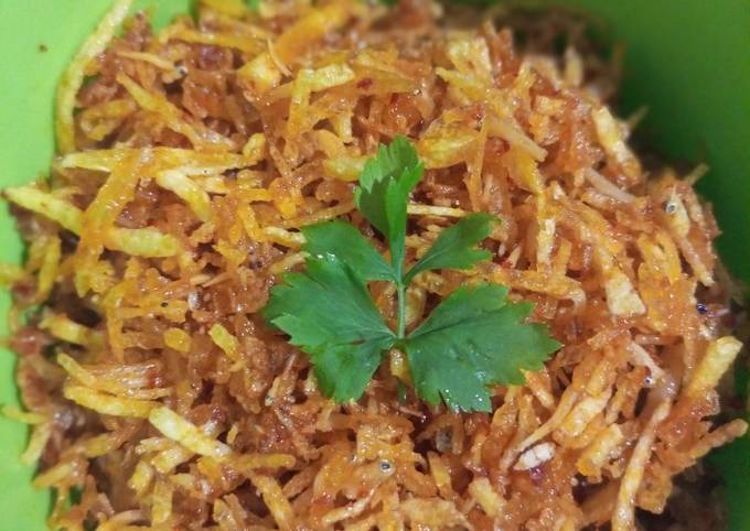 Resep Kentang Mustofa teri medan oleh Susana Saumana (Soesi) - Cookpad