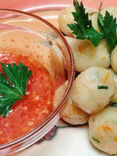 Resep Pentol Cilok Isi Keju / Ayam oleh Tychan’s cooking - Cookpad