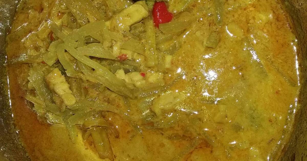 Resep Sayur labu siem dan tempe untuk lontong oleh fajriyah_n.e - Cookpad