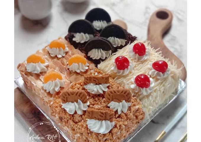Resep Four Season Cake oleh Ardhaniluvnabva - Cookpad
