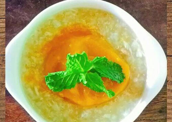 Cách Làm Món Cháo quinoa cua bí đỏ của Tuyet Nhung - Cookpad