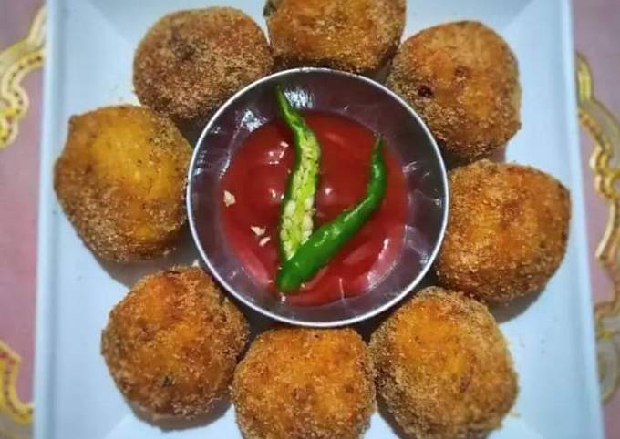 Potato cutlets Recipe by Vishakha Jindal - Cookpad