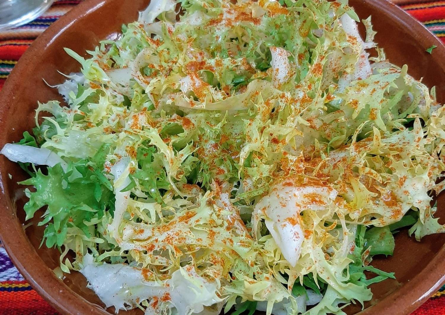 Ensalada de escarola Receta de Enrique Soto- Cookpad