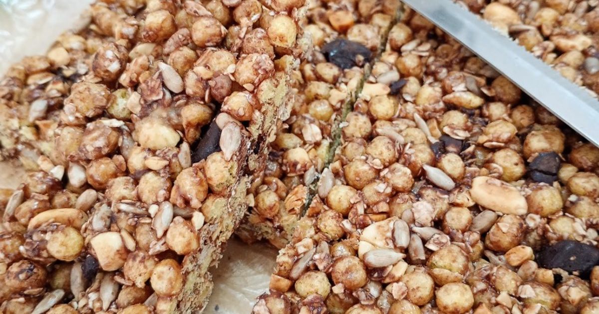 barrita de quinoa pop y chocolate - 28 recetas caseras- Cookpad
