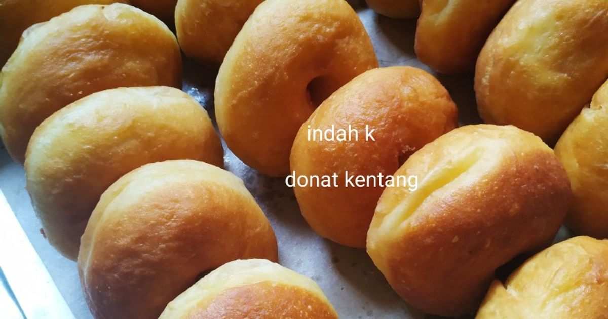 Resep cara bikin donat pakai beking powder rumahan enak dan mudah - Cookpad