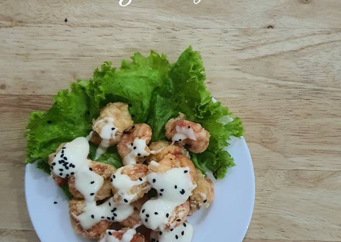 Resep Udang goreng mayonaise oleh Desi Arianti - Cookpad