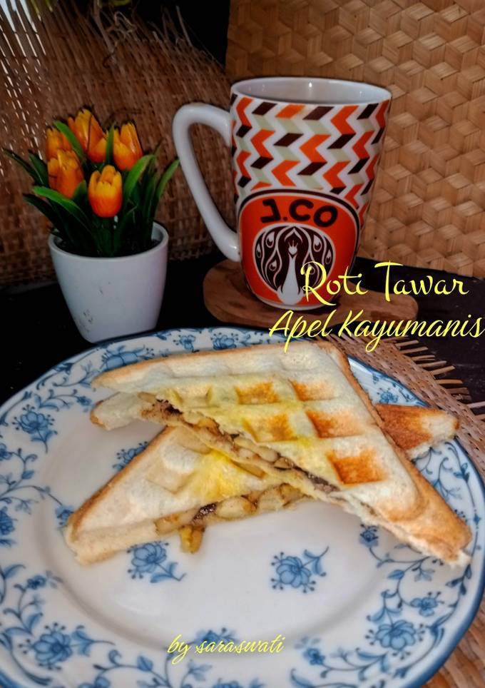 Resep Roti Tawar isi Apel Kayumanis oleh DEWI SARASWATI - Cookpad