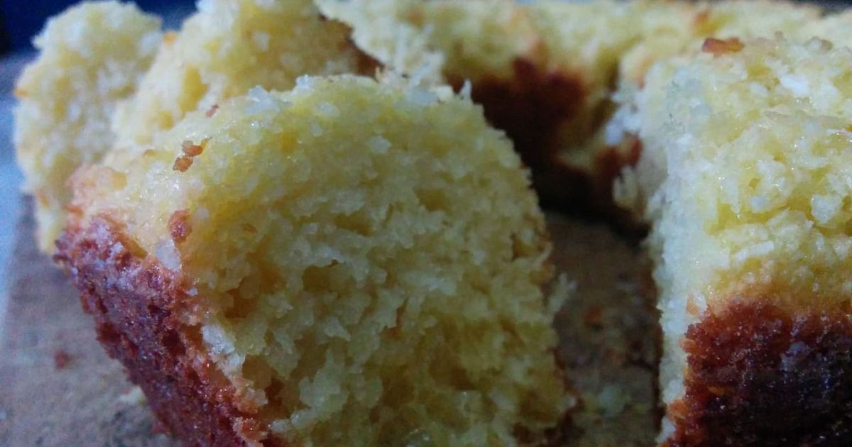 Budín De Coco Sin Harina 😲 Receta de Bren Morton 😻- Cookpad