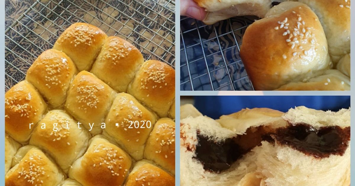Resep Roti Manis Empuk (Water Roux/Tang Zhong Method) Tanpa Telur oleh ...