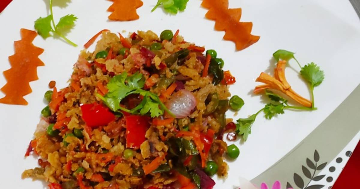 Roti Poha Recipe by Bibhasini Patra - Cookpad