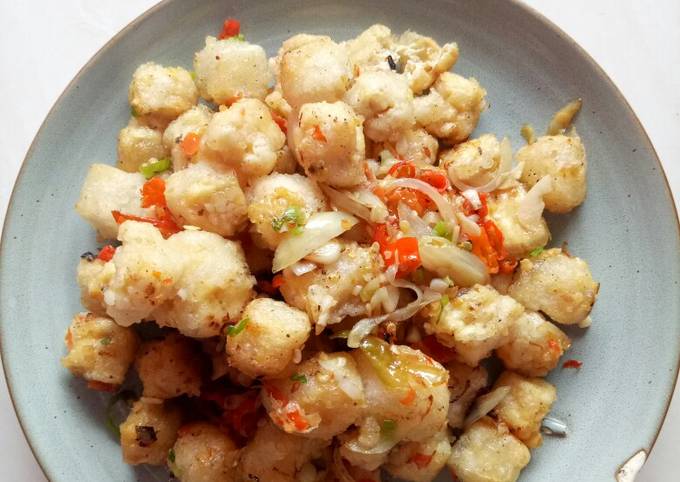 Resep Tahu cabai garam oleh Agesta Pratiwi - Cookpad