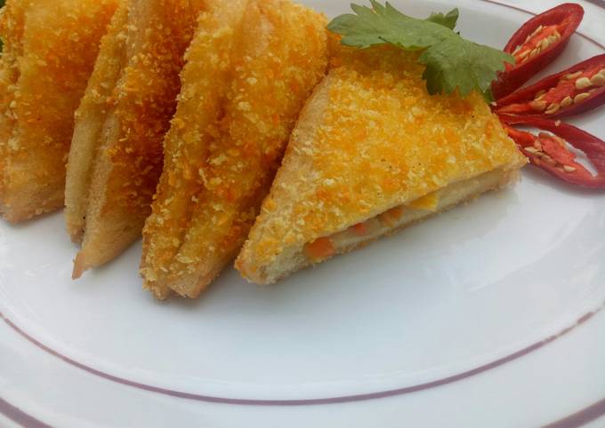 Resep Roti Tawar Goreng Isi Rogut oleh R I N A - Cookpad