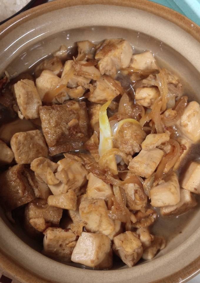 Resep Tahu Kecap🍛 Menu Simple Sahur oleh Sekar Alifia - Cookpad