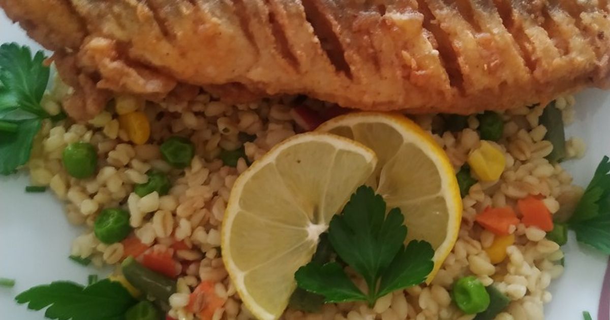 Sült Hal, Zöldséges Bulgurral | Magyarné Nyírő Kati receptje - Cookpad ...