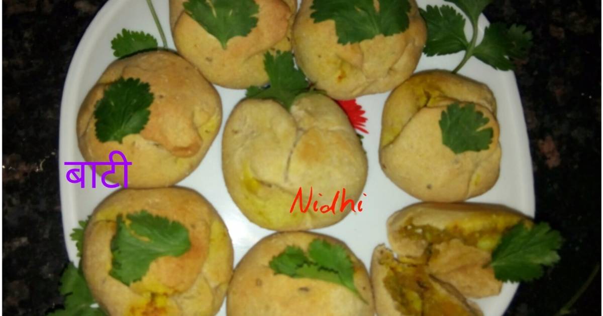Stuff baati (Rajasthani dish) Recipe by Nidhi Ashwani Bhargava - Cookpad