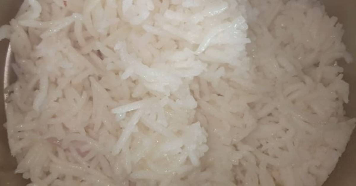 Plain rice Recipe by happie - Cookpad