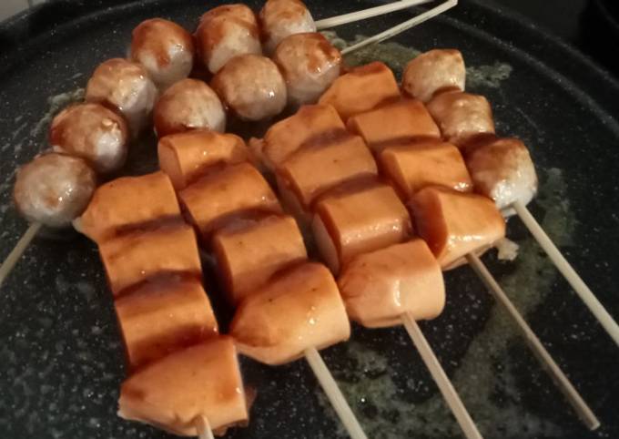Resep Sosis Dan Pentol Bakar Bumbu Bbq Oleh Ninchay Cookpad
