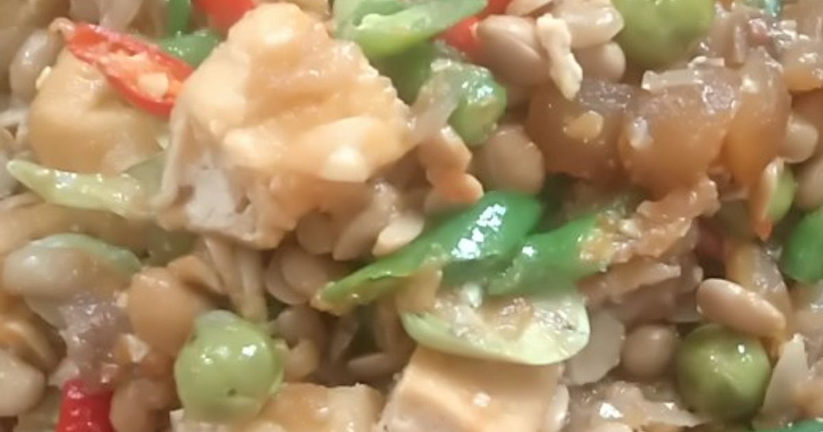 Resep sambal tahu cempokak rumahan enak dan mudah - Cookpad