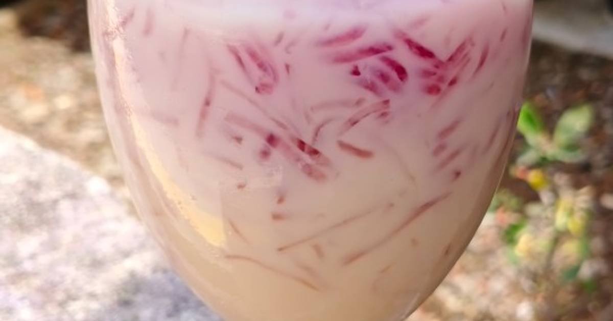 Resep Es Susu Jelly Gula Jawa oleh Aning_A ( Mama Lala ) - Cookpad