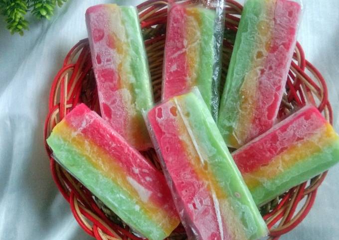 Resep Es Gabus Pelangi oleh Niar Arifuddin - Cookpad
