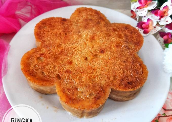 Resep Bingka Pisang Keju (Panggang) oleh Minie Nora(MNKitchen) - Cookpad