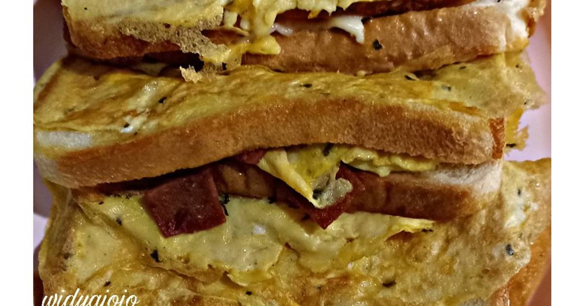 Resep Roti Bakar Smoked Beef Teflon oleh Widya Jojo - Cookpad