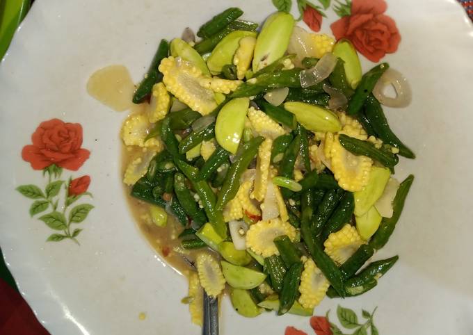 Resep Tumis Putren, Kacang Panjang, Pete oleh ReDaNi - Cookpad