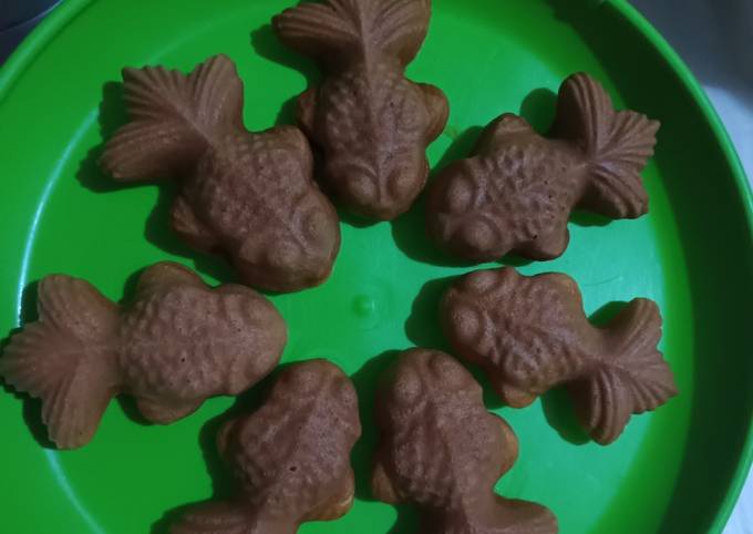 Resep Kue Cubit golden fish oleh Ummu Fathiya - Cookpad