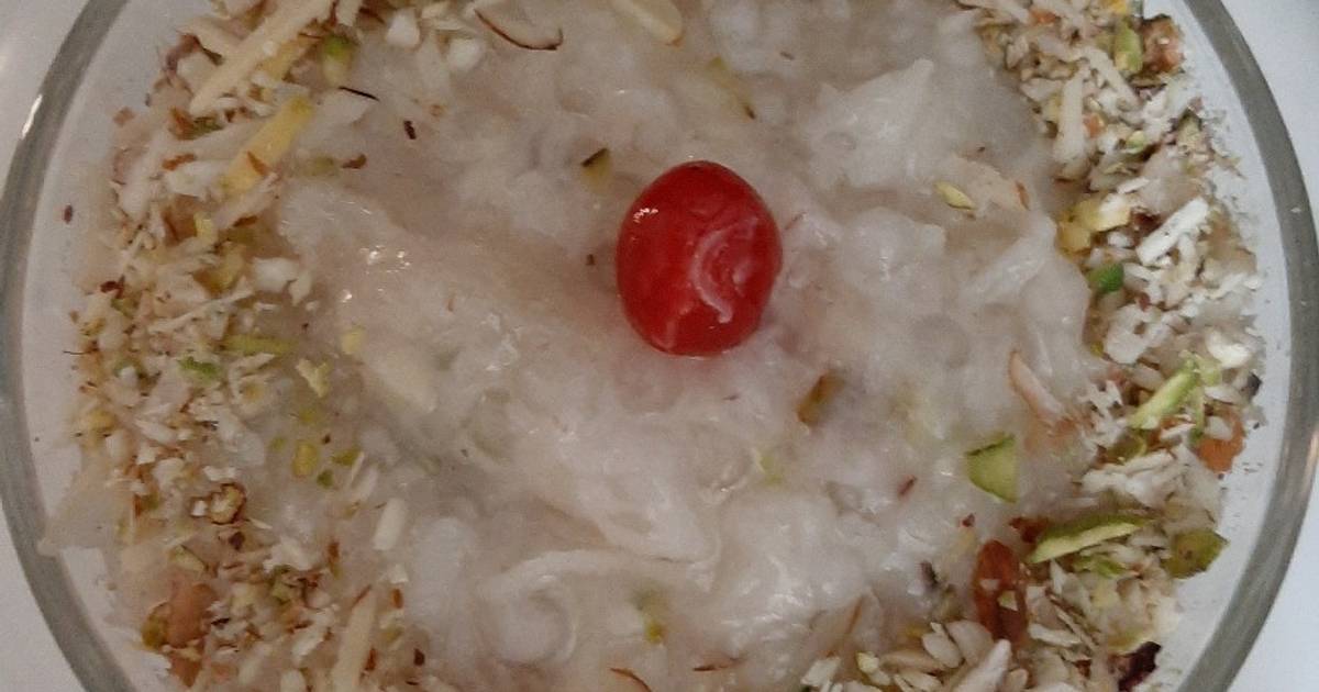 Vegan Sago Porridge Recipe by Ila Palan - Cookpad