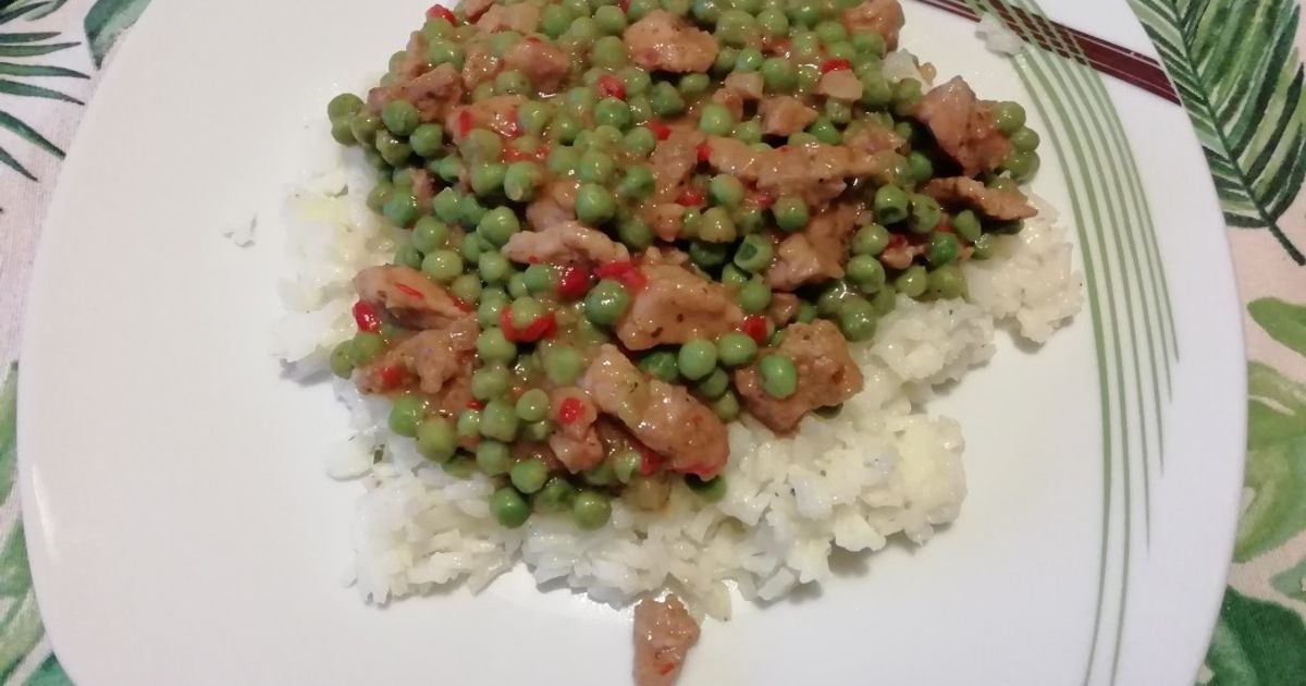 Zöldborsós Tokány Rizzsel | Vajdáné Baráth Barbara receptje - Cookpad ...