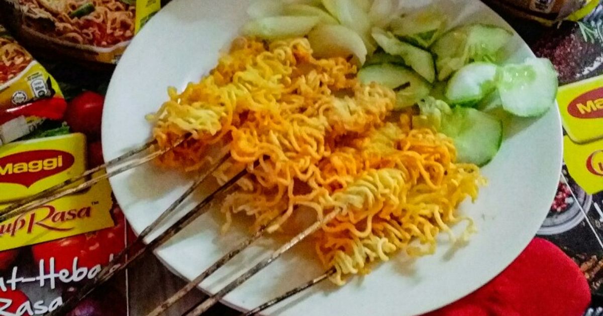 Resipi Satay Maggi Kari oleh Mamamikael Oven - Cookpad
