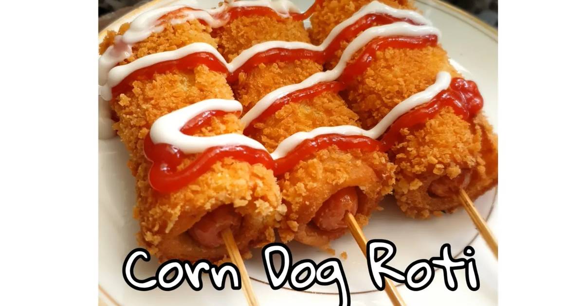 Resep 39.Corn Dog Roti oleh Tabitha's Kitchen🇲🇨🇳🇱 - Cookpad