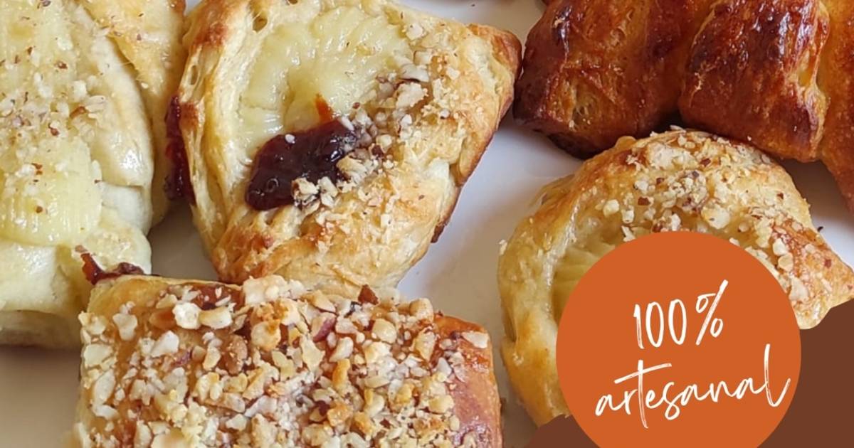 Facturas con empaste Receta de Miriam- Cookpad