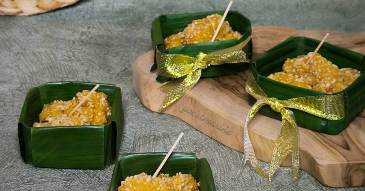 Resep Kaloci Pontianak dengan Takir Pita oleh Yoes - Cookpad