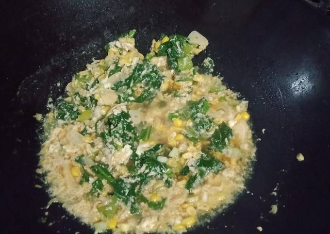 Resep Sup telur pokcay jagung manis oleh Nopi Talia - Cookpad