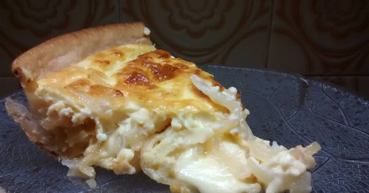 Tarta De Cebolla Y Queso Receta de Norali - Cookpad