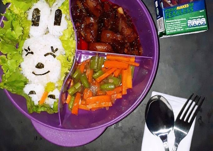 Resep Bento Sedap oleh nidarudi - Cookpad