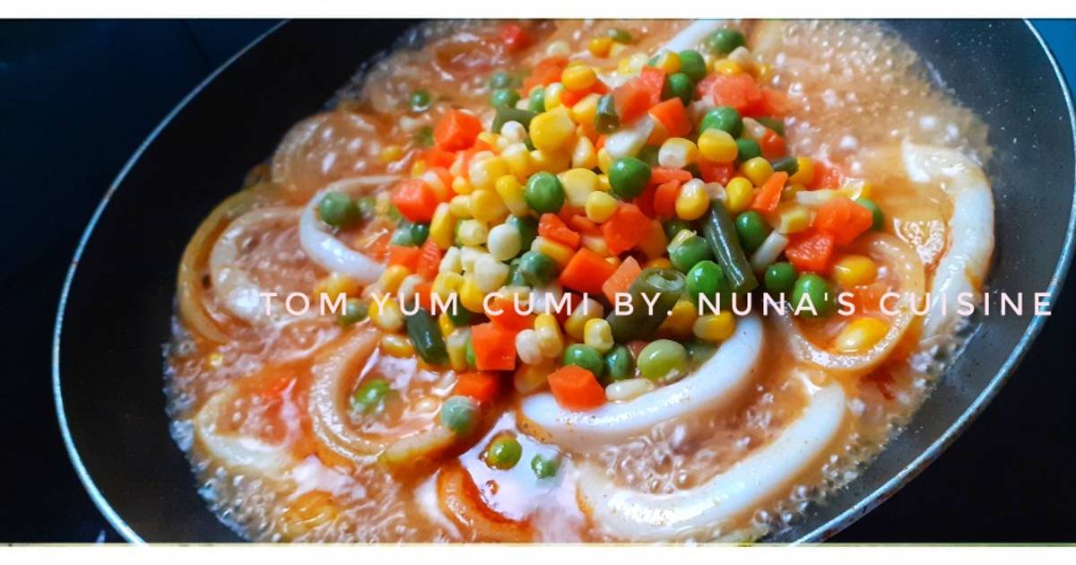 783 resep cumi sotong tomyam enak dan mudah - Cookpad